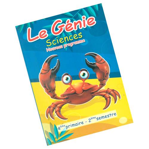 Le Genie - Sciences 4eme primaire - 2eme semestre - Hamza Bookstore