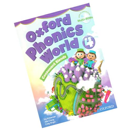 Oxford Phonics world 4 - Consonant Blends - Hamza Bookstore